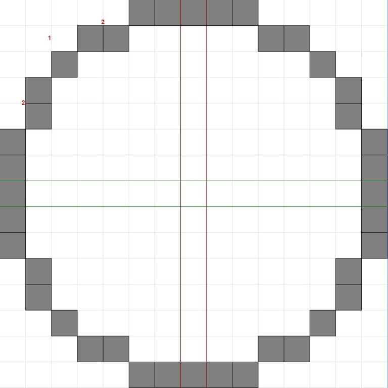 【マイクラ】円の作り方と円を作るツール「Plotz Modeller」の使い方 | マイクラ情報局